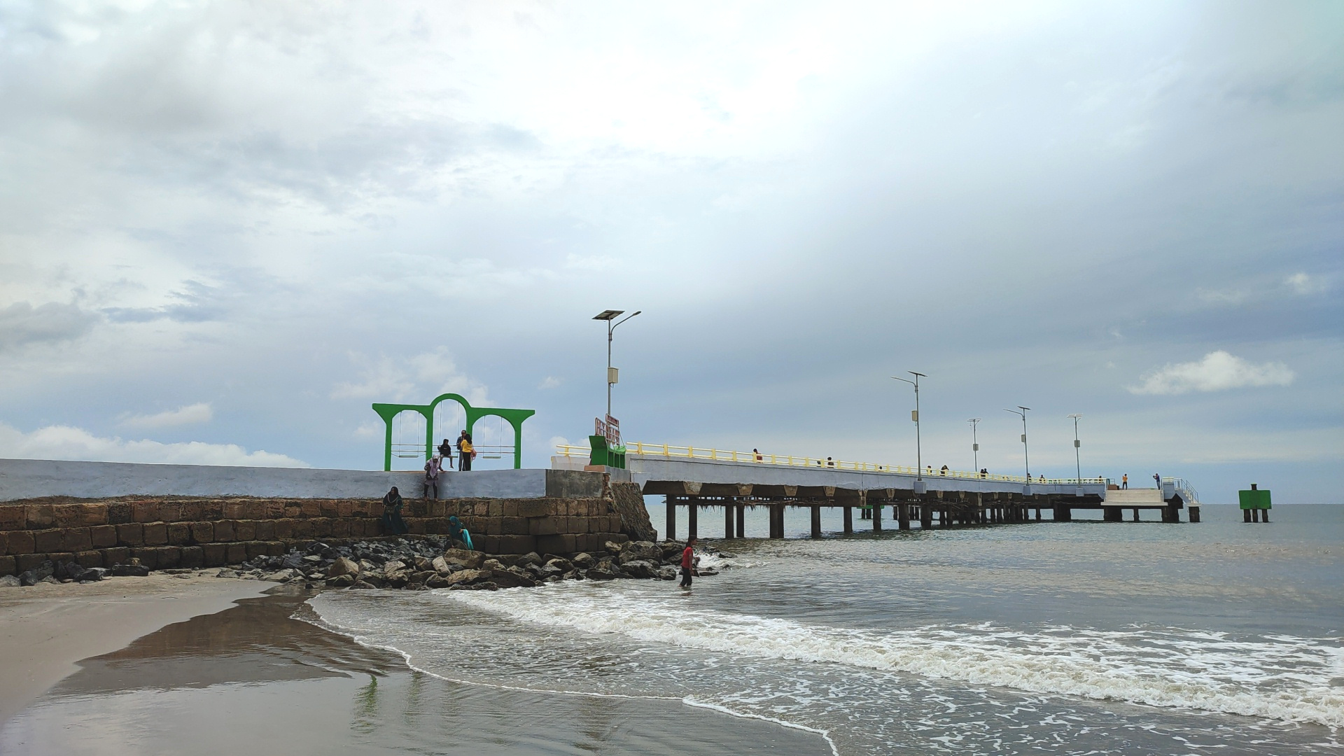 Dermaga Pantai Pagatan Tanbu, Jadi Lebih Indah dan Menarik | Metro Kalsel